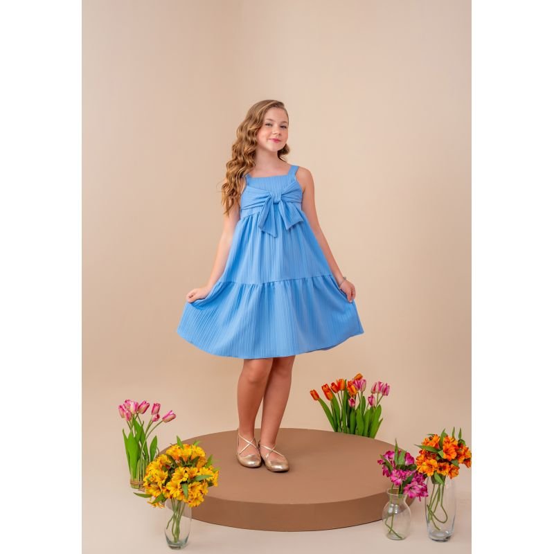 Vestido Amélia azul